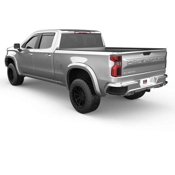 EGR GAN-Paint to Code Rugged Fender Flares for 19-22 Silverado 1500 ...