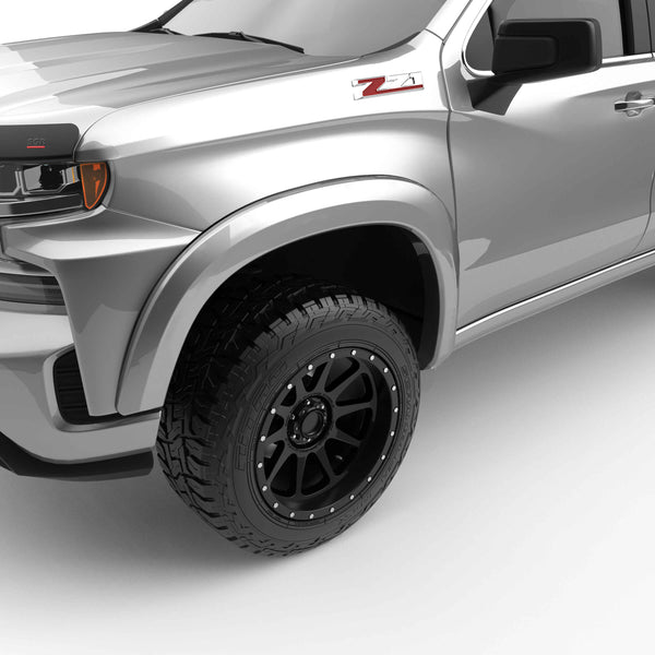 EGR GAN-Paint to Code Rugged Fender Flares for 19-22 Silverado 1500 ...