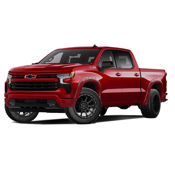 EGR Paint to Code Bolt On Fender Flares for 23-25 Silverado 1500 ...