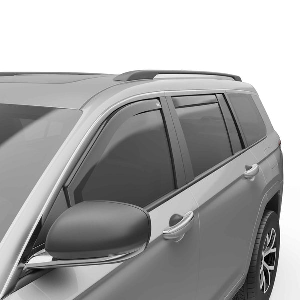EGR 4pc Smoke Finish In-channel Window Visors for Grand Cherokee L (WL ...