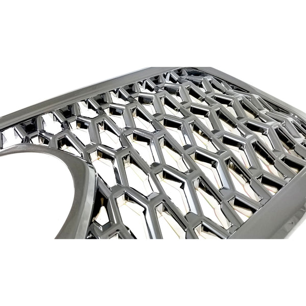 Trim Illusion - Chrome Tape-on Patented Grille Overlay 18-19 Toyota Ta ...