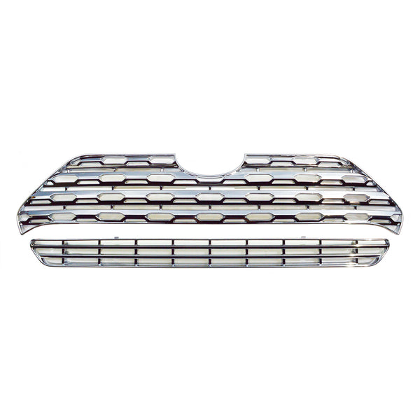 Trim Illusion - Chrome Patented Snap-on W/Tape Patented Grille Overlay ...