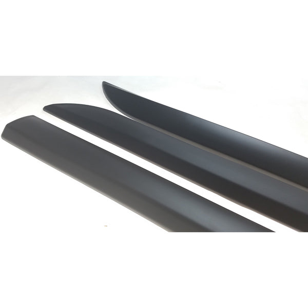 Trim Illusion - Matte Black Tape-on Side Body Panel Molding 4 PCS (CM6 ...