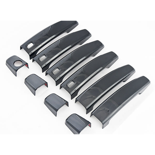 Trim Illusion - Gloss Black Patented Snap-on W/Tape Patented Door Hand ...