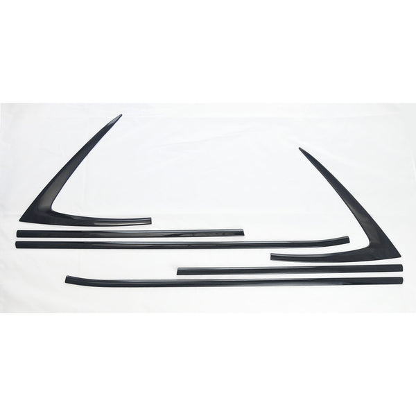 Trim Illusion - Gloss Black Tape-on Window Trim Set 22-24 Chevrolet Eq ...