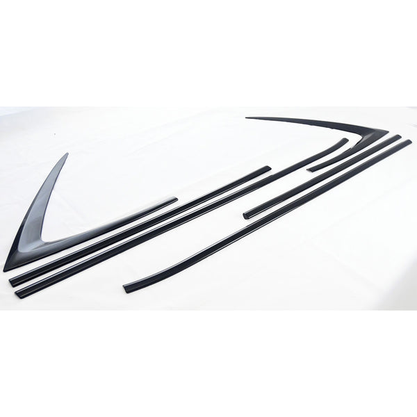 Trim Illusion - Gloss Black Tape-on Window Trim Set 22-24 Chevrolet Eq ...